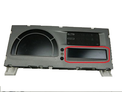 RENAULT MODUS- Panne de l'ecran LCD droite - SOS Compteur